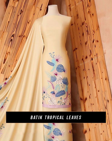 Batik-Tropical-Leaves - Naili Exclusive Legasi Batik